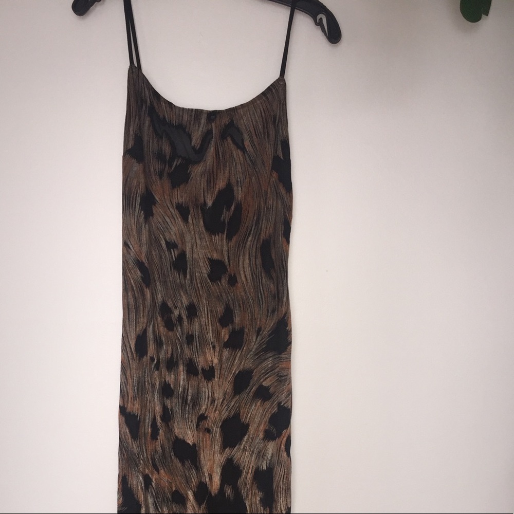 Gorgeous Leopard Print (Sheer Spots!) Dress - Gem